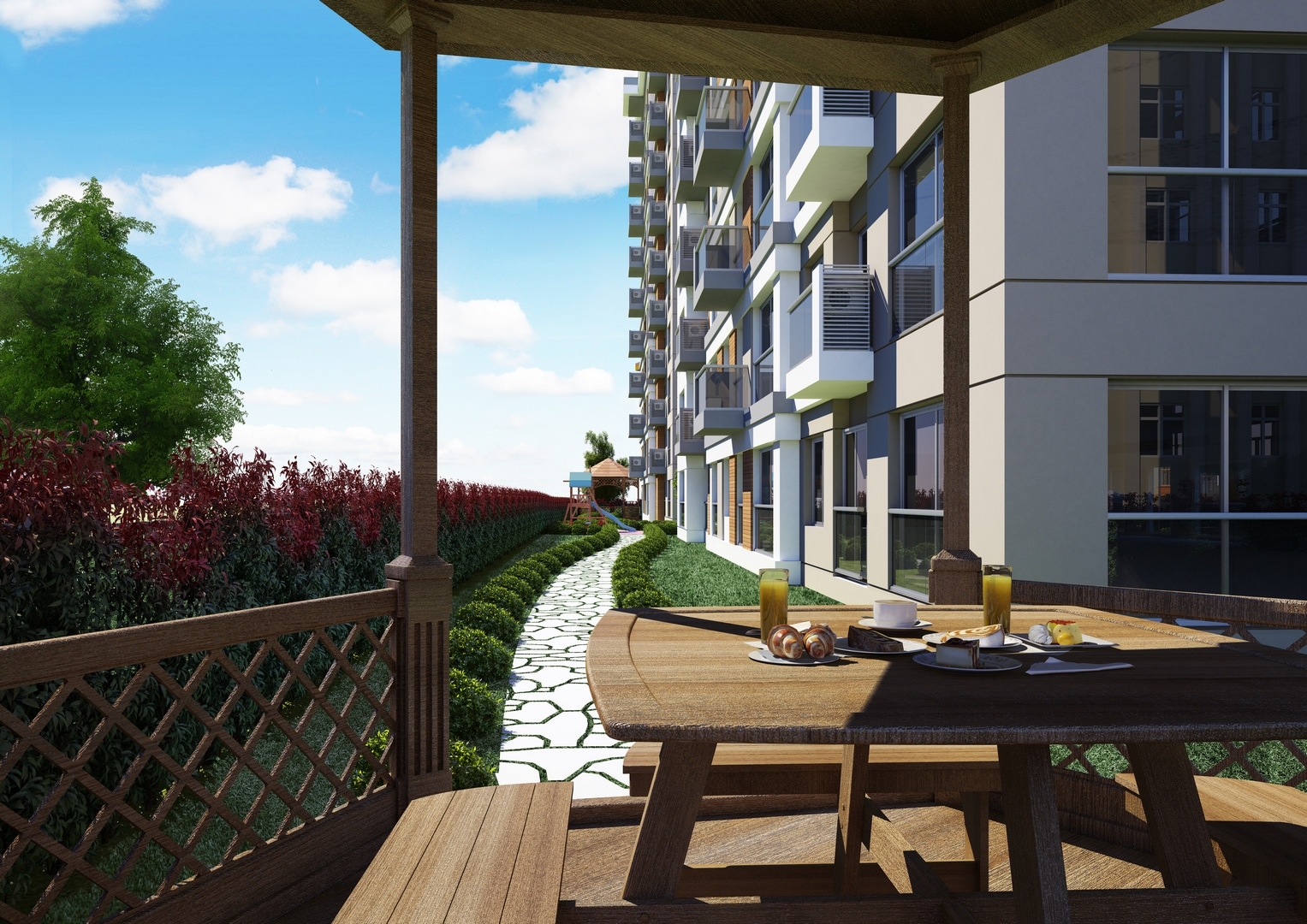 Low rise apartment compound in Kucukcekmece | Pera Property